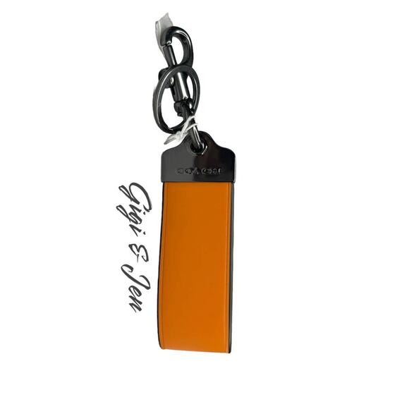 Coach | Accessories | Coach Loop Key Bag Charm Key Chain In Bright ...